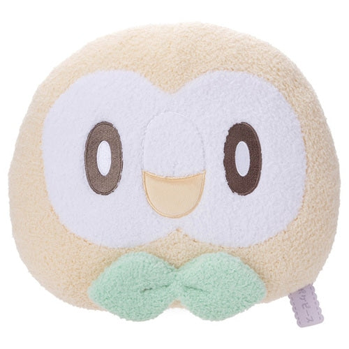 Rowlett - Poke-Piece stuffed face cushion Pokémon Centre